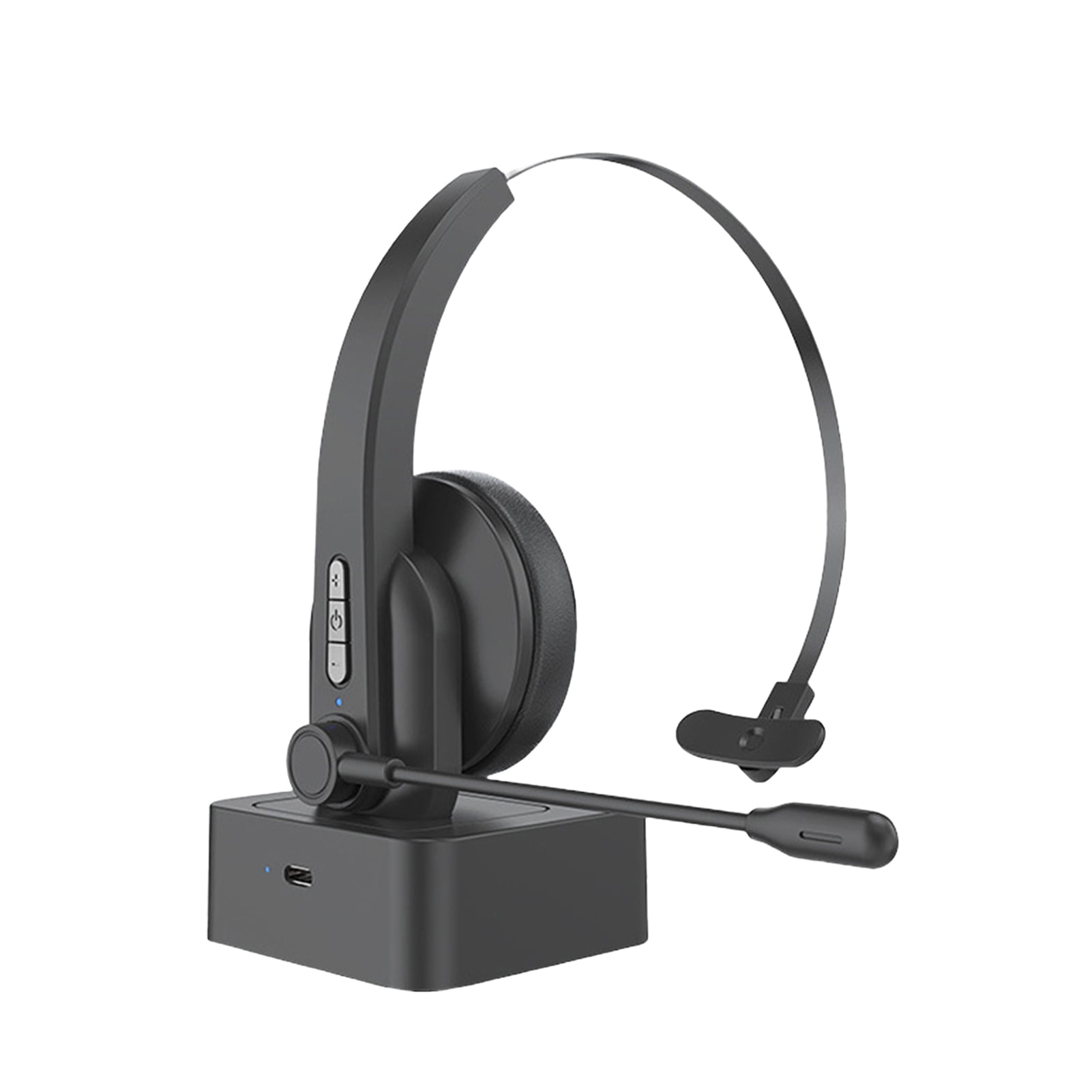 Porfeet Wireless Headset Bluetooth-compatible 5.0 Noise Reduction Truck ...