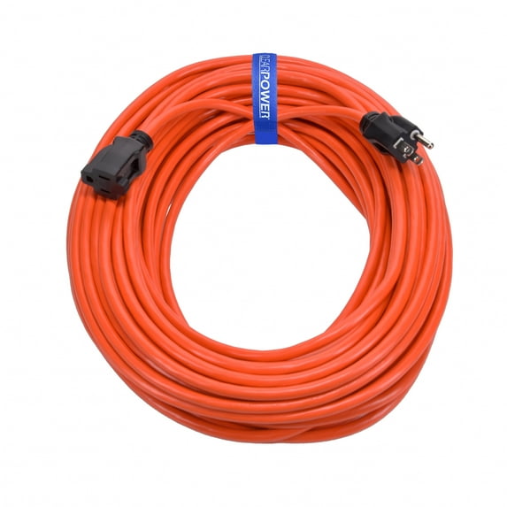 Clear Power 16/3 SJTW 100ft Extension Cord, Ideal for Indoor & Outdoor ...
