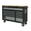 Stanley 52in 9-Drawer Rolling Tool Workbench, Mobile Storage Toolbox ...