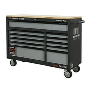 Stanley 52in 9-Drawer Rolling Tool Workbench, Mobile Storage Toolbox ...