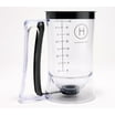 Chef Buddy 4-Cup Pancake Batter Dispenser with Squeeze Handle (Red ...