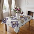 Farm Aztec Pattern Table Cloth 60x84in, Waterproof Rectangle Tablecloth ...