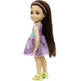 Barbie Chelsea Small Doll with Long Black Hair & Brown Eyes in ...