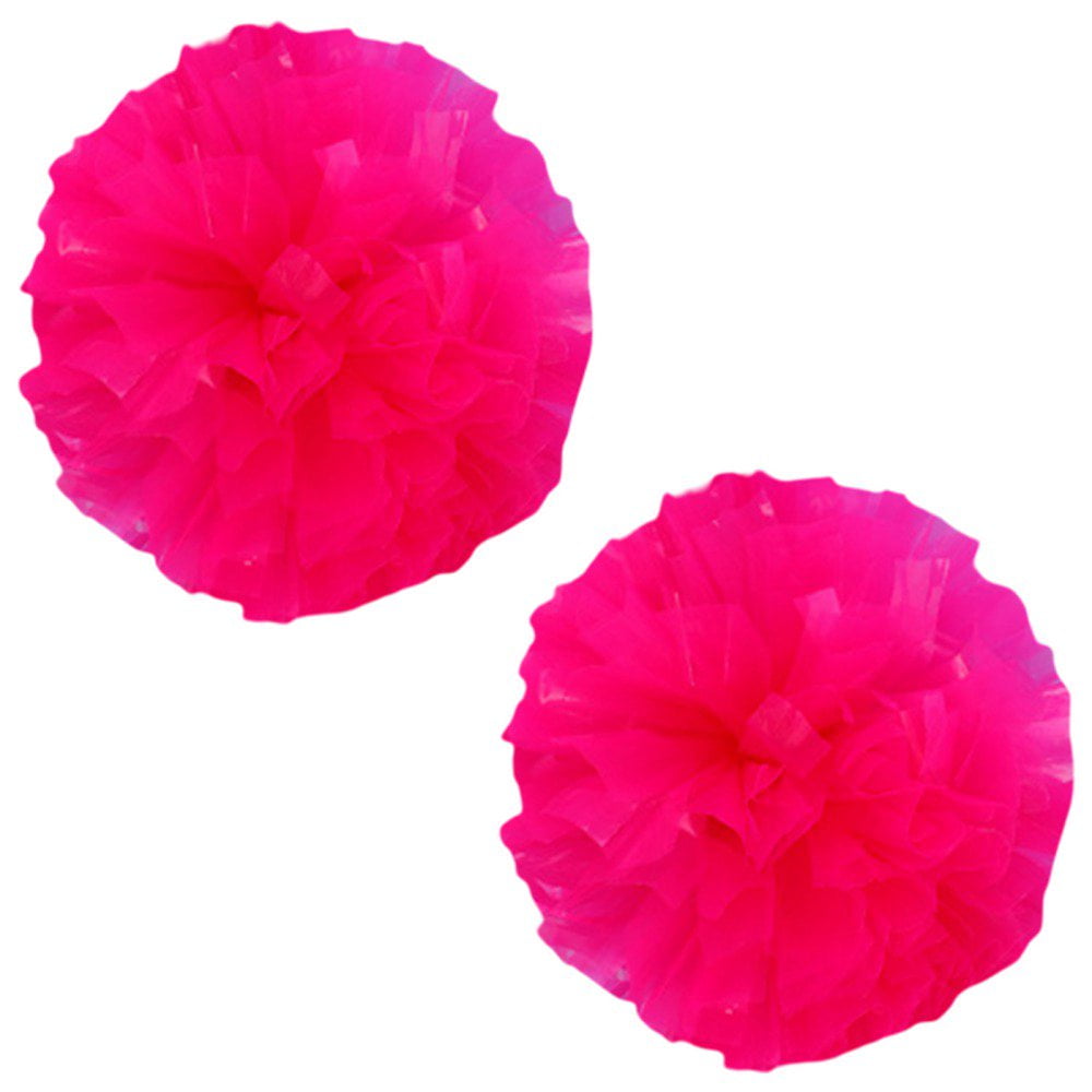 Click here for Generic Pack Of 2 Cheerleading Pom Poms 12 Inch Fo... prices