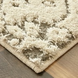 Mohawk Home Francesca Farmhouse Area Rug, Light Grey, 10' x 14 ...