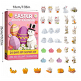 2026 Rabbit Advent Calendars 24 Pack Day Easter Countdown Calendar ...