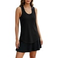 CAIVO Womens Casual Tank Tops Fashion Solid Color Loose Fit Scoop Neck ...