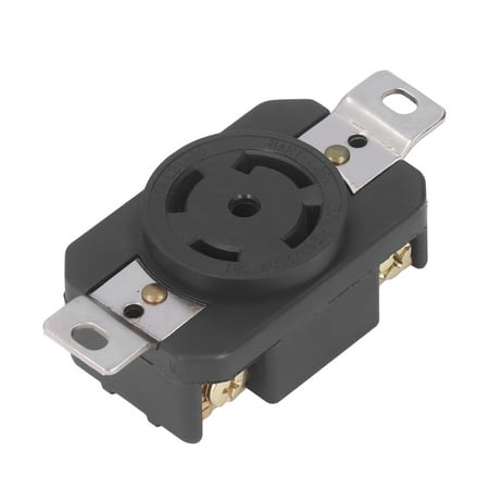 5 Holes Locking Outlet, 30A 120/208V PA66 Shell Industrial Female ...