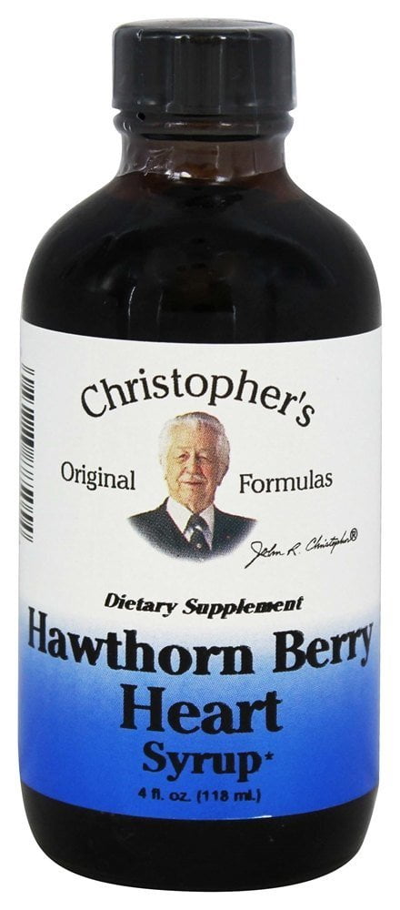 Dr. Christopher's Original Formulas - Hawthorn Heart Syrup Berry - 4 oz ...