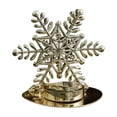 Christmas Gold Hollow Candle Holder French Style Table Decor Holiday ...
