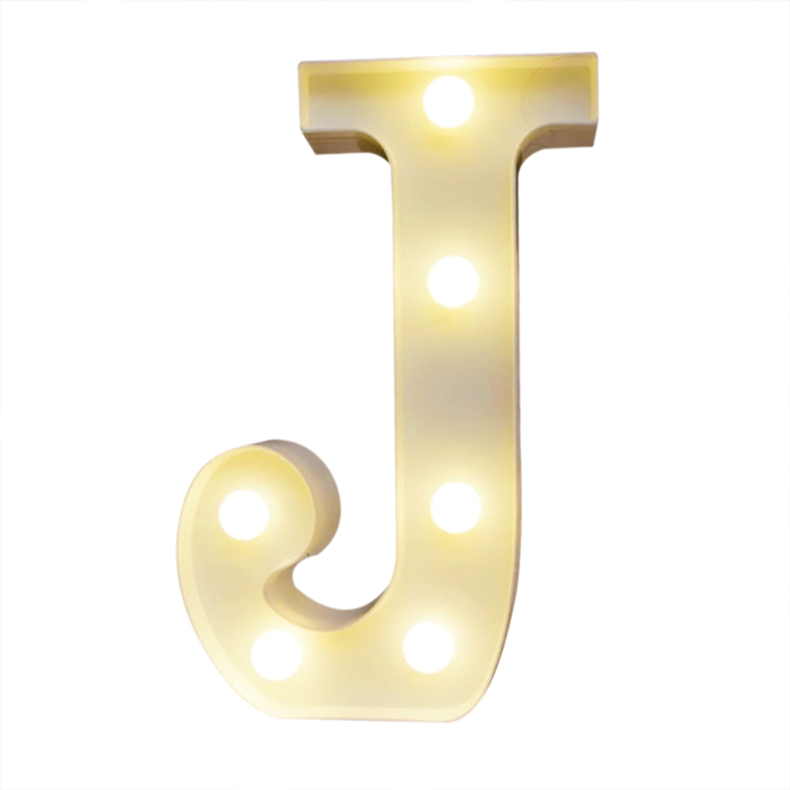 Alfabeto LEDs Luz Letrero de letras de pie con bombillas Lámpara de ...