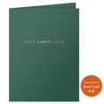 25 Count, Green, Life Insurance Pocket Folders, Gold Foil Stamped, for ...