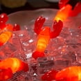Battery Operated Lobster String Lights - 10 LED Decorative Lights for ...
