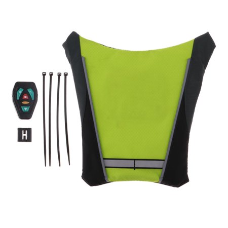 Remote Control Cycling Wireless Vest Flashing Vest Yellow | Walmart Canada