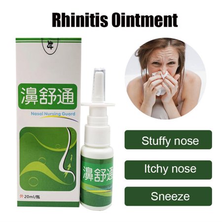 20ml Nasal Spray Fast Nasal Congestion Relief Pump Mist For Colds And ...