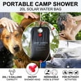 5 Gallons/20L Solar Shower Bags | for Camping Beach Swimming Outdoor ...