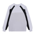 Ahabrexf Long Sleeve Running Shirts for Men Color Block Round Neck ...