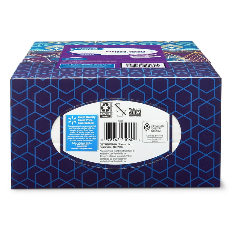 Walmart Great Value Tissues