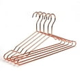 10Pcs Nordic Metal Wire Clothes Hanger Stainless Steel Suit Coat Drying ...
