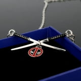 Deadpool Samurai Sword Necklace Action Hero Tarnish Resistant Chain ...