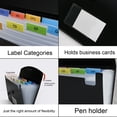 13 Pocket Expanding File Folder, Accordion Organizer for Documents ...