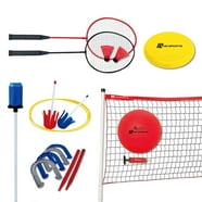 Franklin Sports Red, White and Blue 2 Player Badminton Racket Set ...