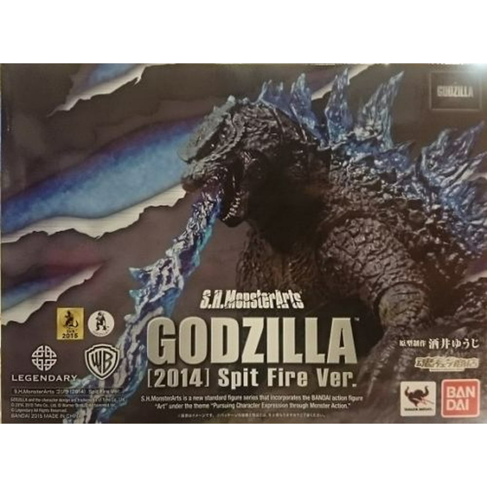 Bandai Tamashii Nations S.H. MonsterArts Godzilla 2014 Spitfire Edition ...