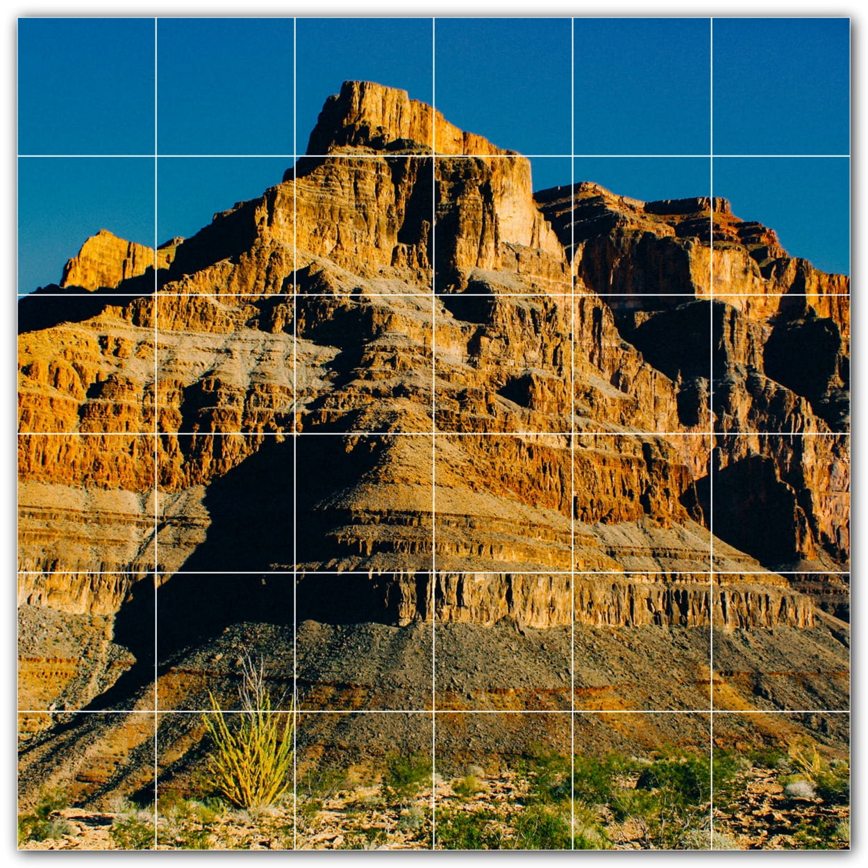 Picture-Tiles.com: Canyon Ceramic Tile Wall Mural WAL500352-66M. 36"W x ...