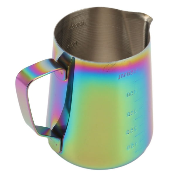 Milk Frothing Pitcher,Milk Frothing Pitcher Dual Milk Steaming Pitcher ...
