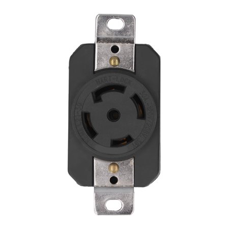 5 Holes Locking Outlet, Anti Drop Conductivity Industrial Female Socket ...