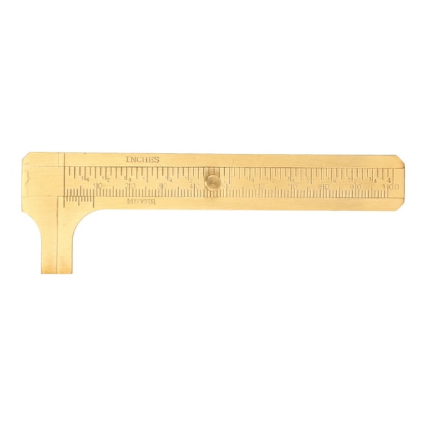 Pocket Caliper,Vernier Caliper Brass Double Brass Vernier Caliper Brass ...