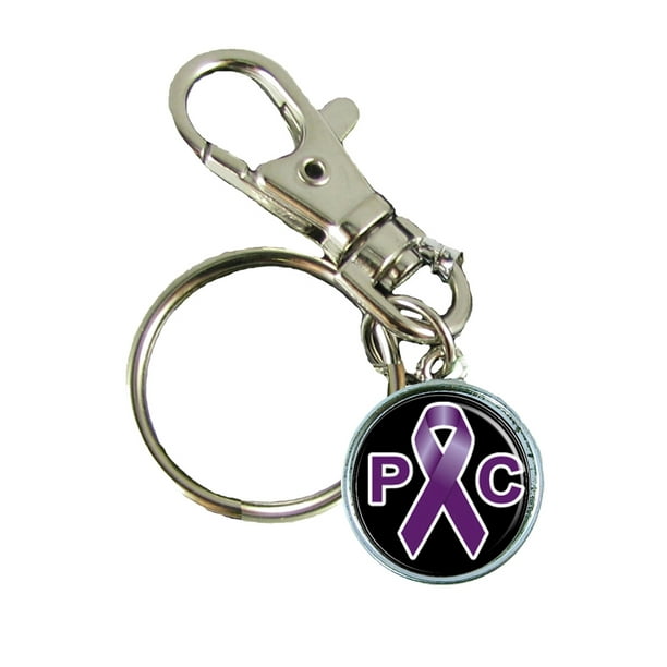 Sports Accessory Store - Pancreatic Cancer Awareness Keychain Support ...