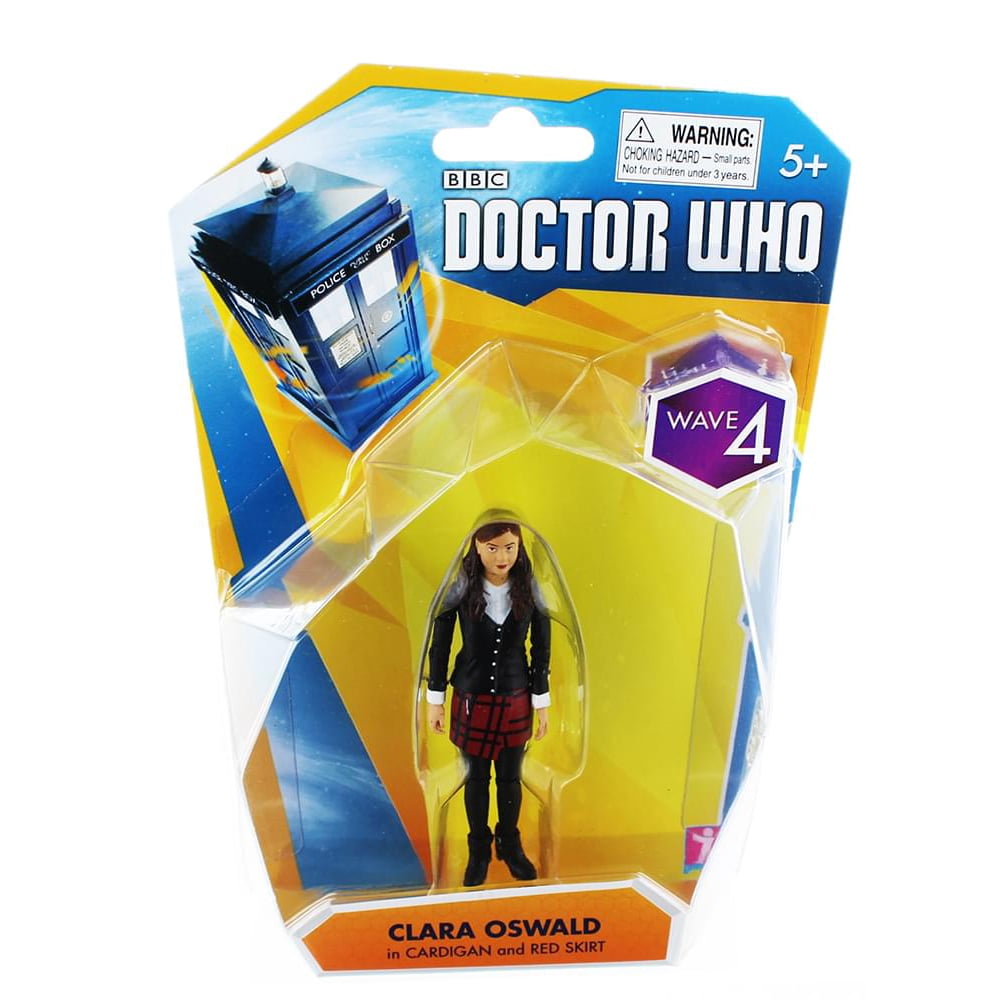 Doctor Who 3.75" Action Figure: Clara Oswald (Cardigan/ Red Skirt ...
