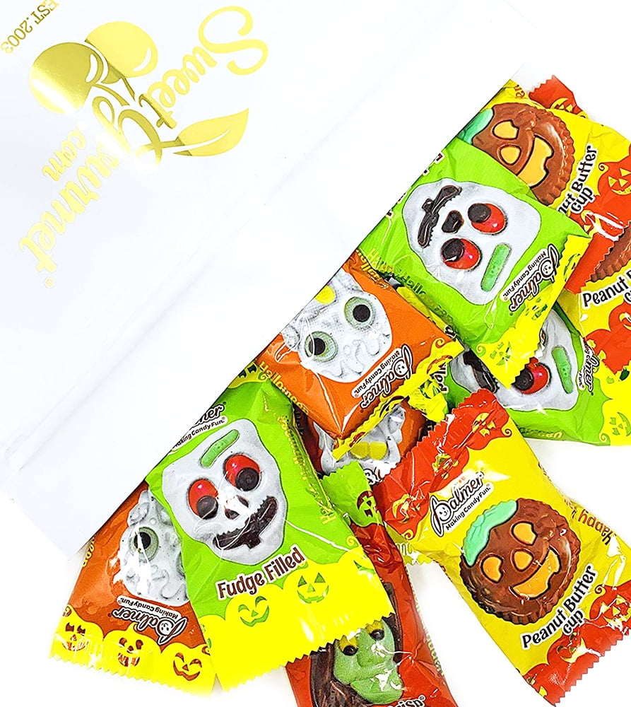 SweetGourmet Decorated Peanut Butter Cups Wrapped | Halloween Candy |2 ...