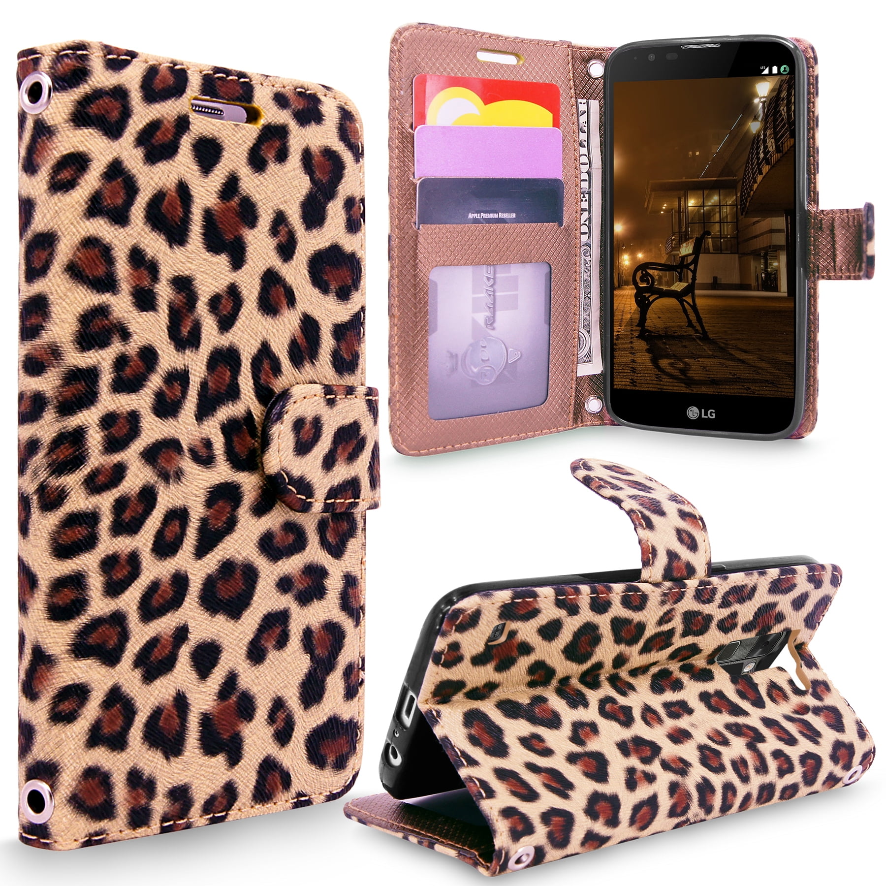 LG Stylus 2 Case, LG G Stylo 2 Case, Cellularvilla [Slim Fit] [Card ...