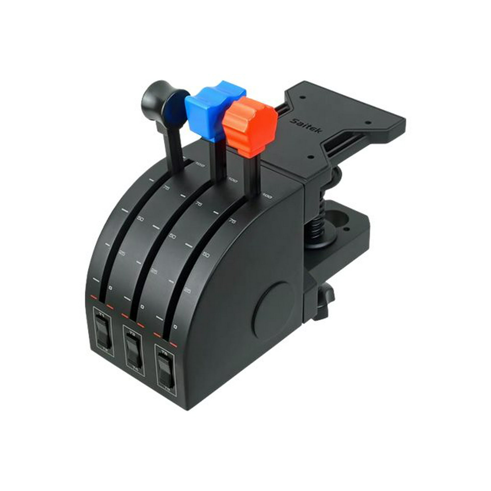 Logitech G Saitek PRO Flight Throttle Quadrant for PC - Black