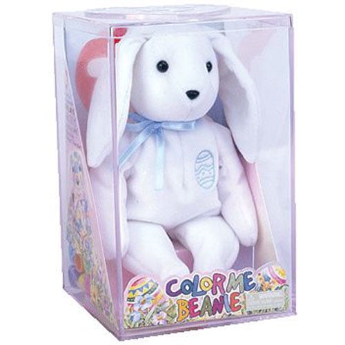 TY Beanie Baby - COLOR ME BEANIE **THE BUNNY** (Complete Kit) (7.5 inch ...