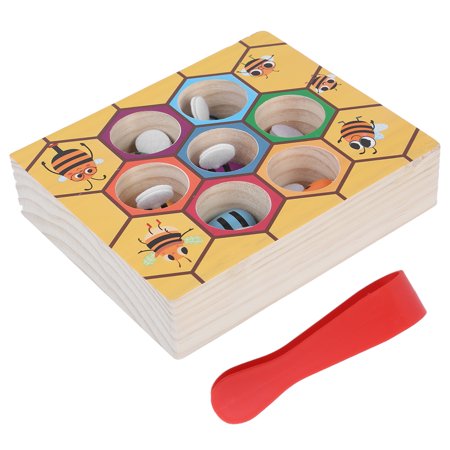 Noref Bee Matching Game Wooden Children Kid Educational Color ...