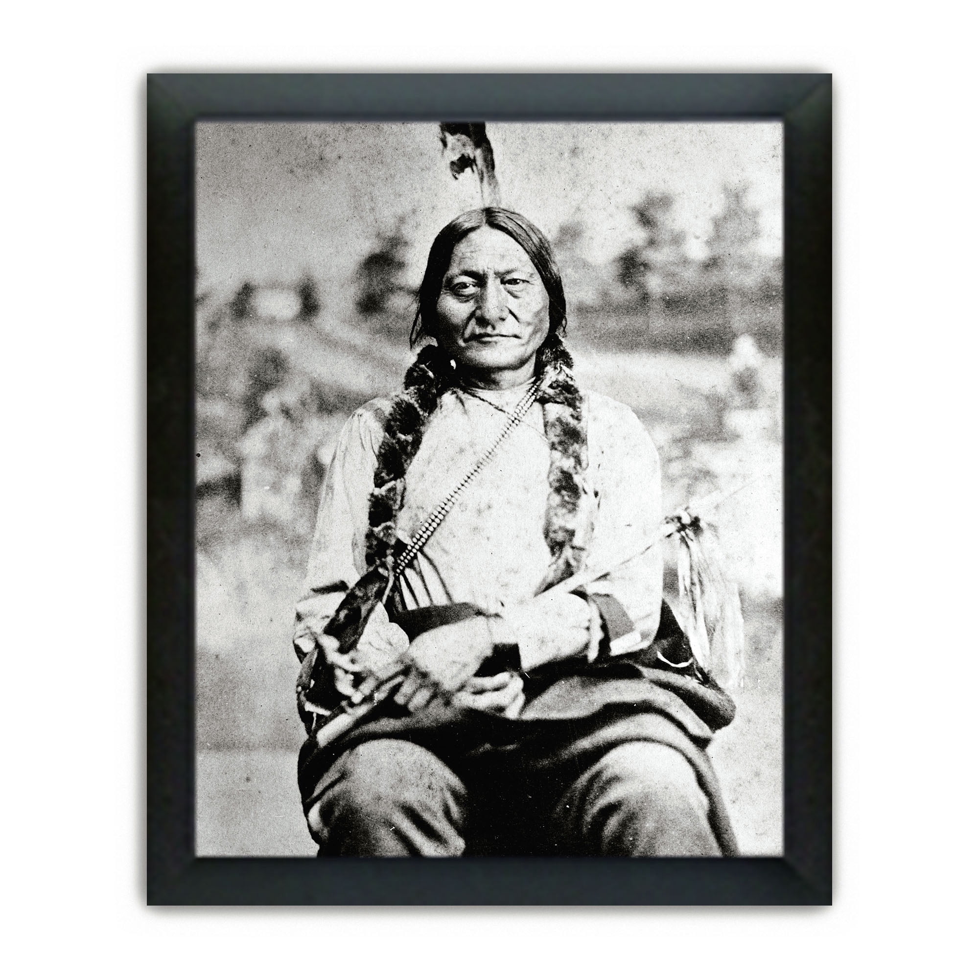 Sitting Bull, chief of the Sioux tribe in Bismarck, North Dakota, 1881 ...