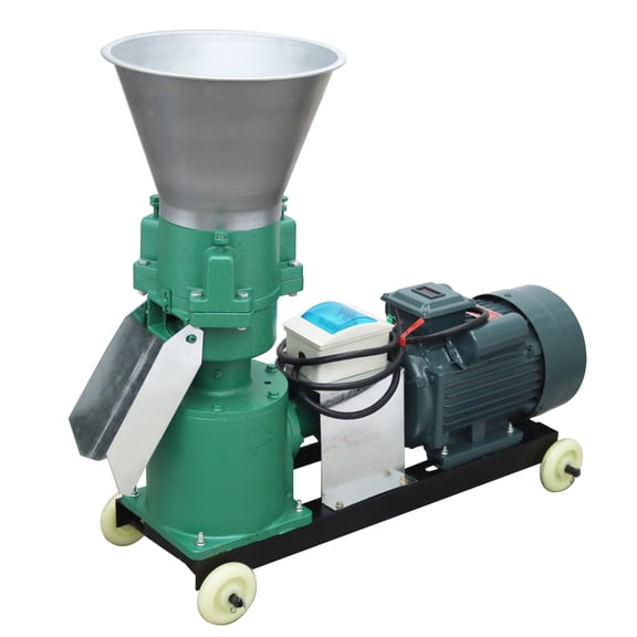 5mm Animal Pellet Feed Mill Grinder Maker Pellet Fodder Pelletizer for ...
