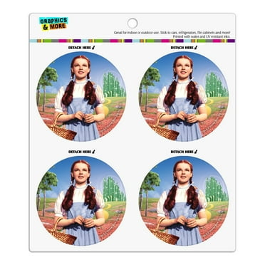 Wizard of Oz Lion Character Refrigerator Fridge Locker Vinyl Circle ...