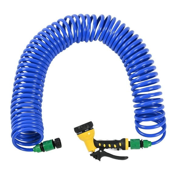 Coiled Water Hose