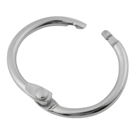 Greensen 3Sizes 20PCS Metal Hinged Ring Book Binder Split Key Rings ...