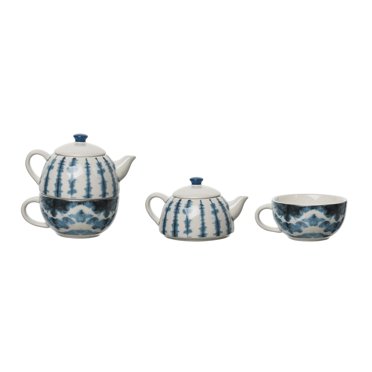 BTaT- 3 Piece Tea Set, Creamer and Sugar and Teapot Set - Walmart.com