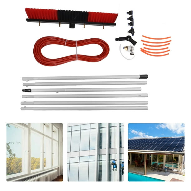 Water Fed Pole Kit, Heavy Duty Large Size Portable Water Washing ...