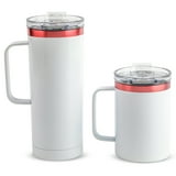 TAL Stainless Steel Mountaineer Coffee Mug 2 Pack - 20 fl oz & 12 fl oz ...