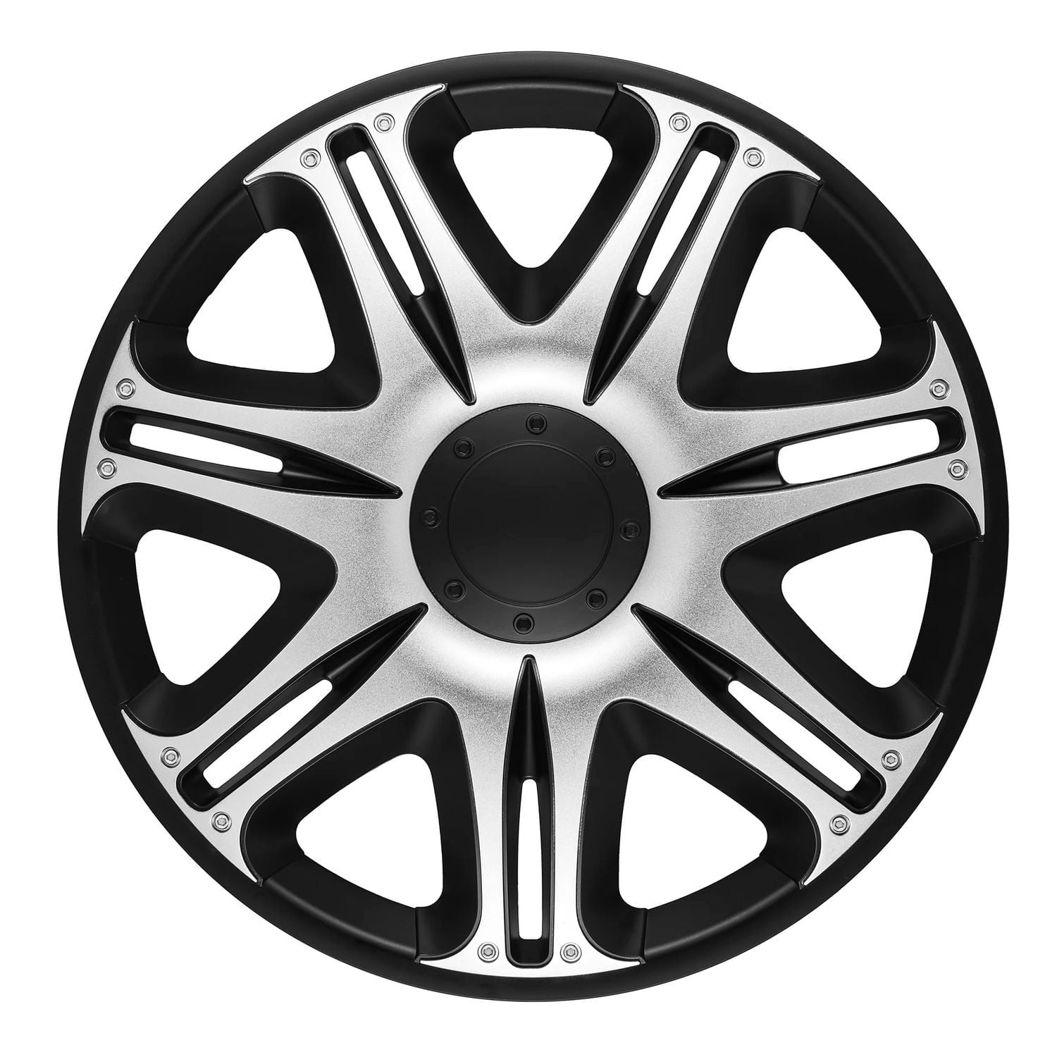 Click here for Alpena 16 Velociti Wheel Covers  Silver & Black  S... prices