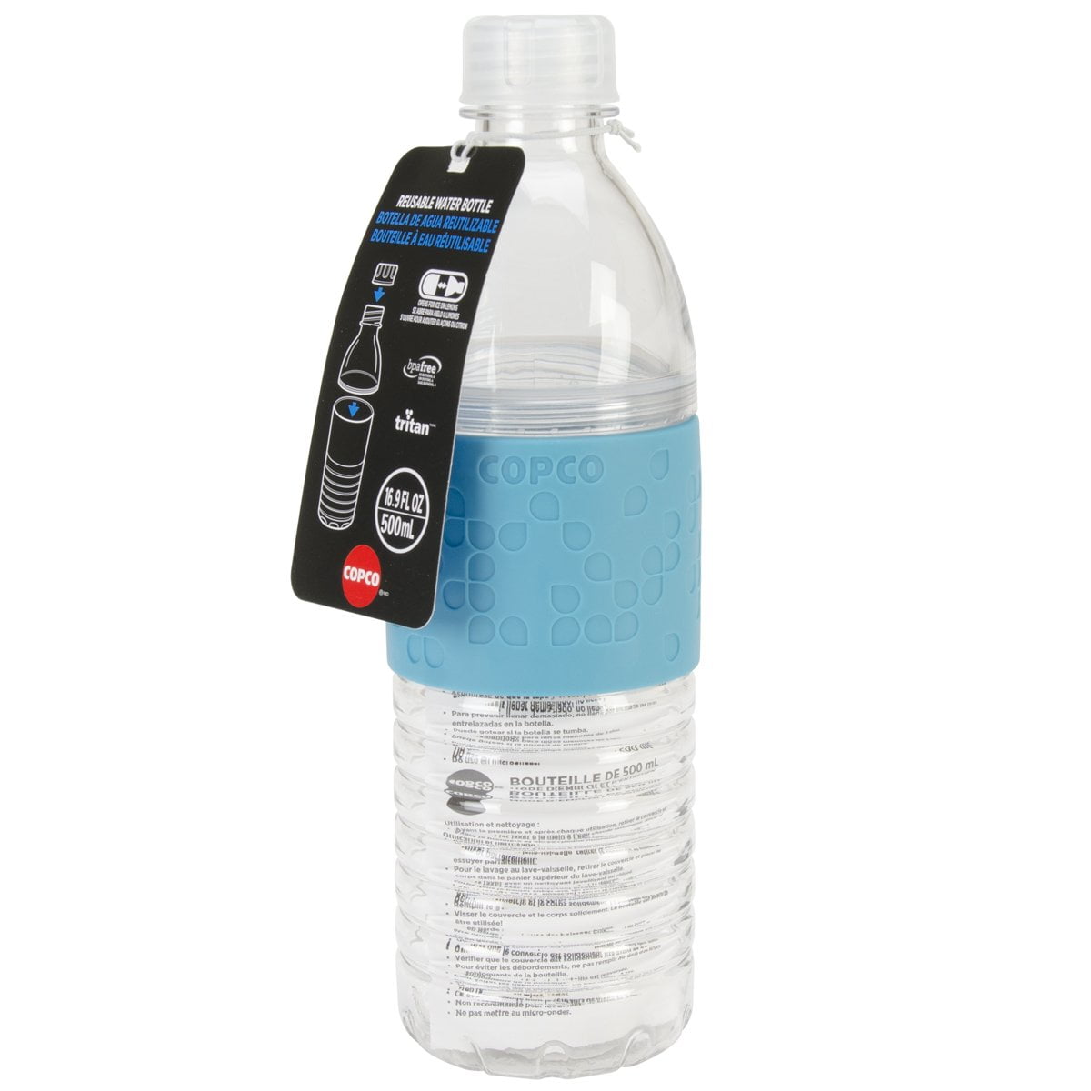 Copco Hydra Water Bottle 16.9 Ounce, Light Blue - Walmart.com