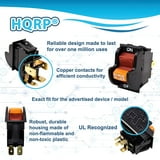 HQRP On-Off Toggle Switch for Ryobi 080900062530 BD46023 080900062522 ...