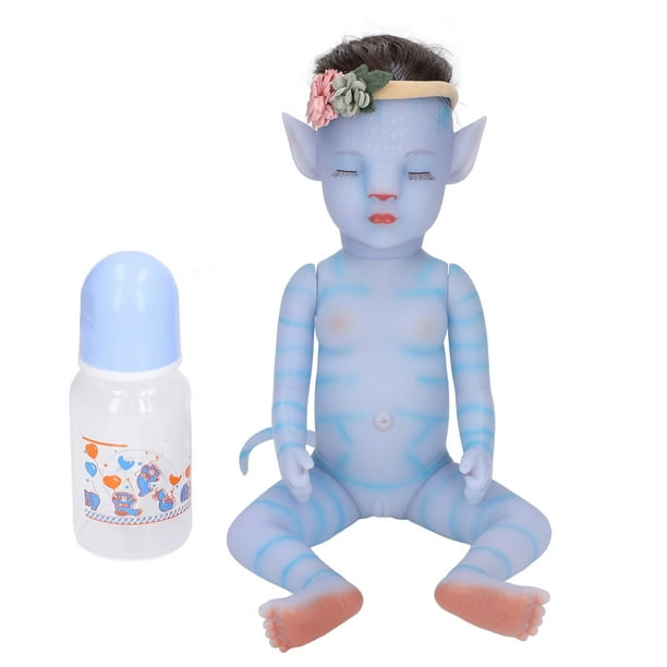 LLC 12inch Cartoon Doll Toy Flexible Limbs Soft Silicone Cute Reborn ...